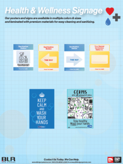 Health & Wellness Signage For Safer Workplaces