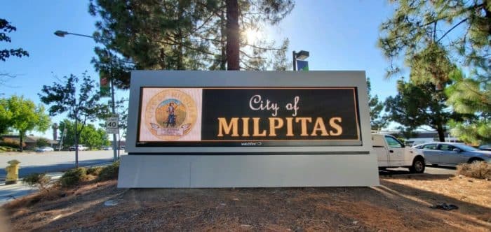 Milpitas Upgrades City Signage With LED Displays